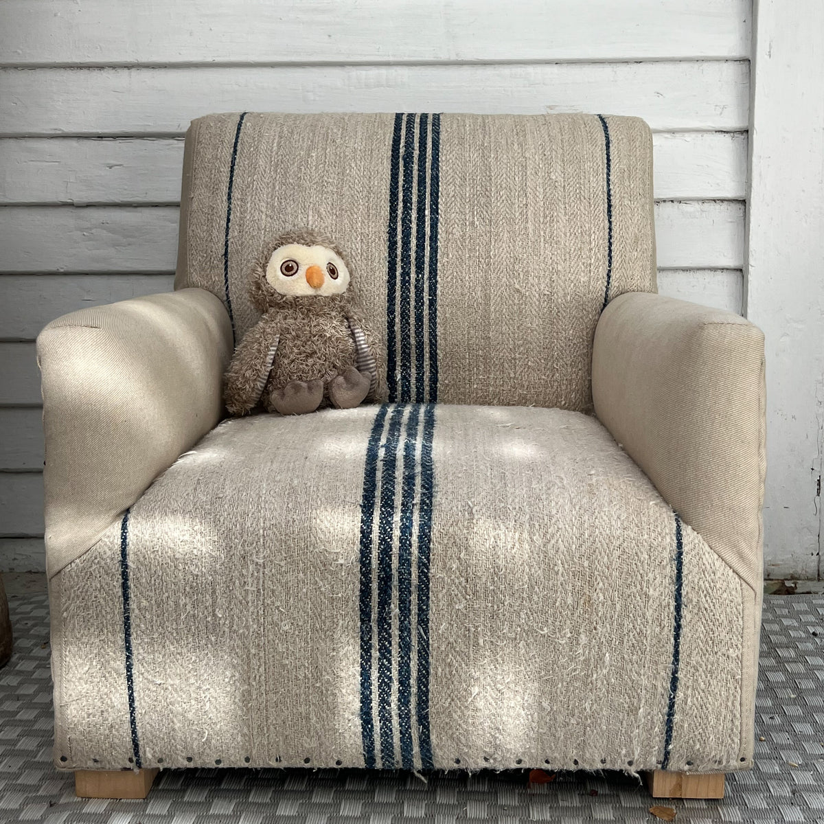 Kid's Feed Sack Chair – Tumbleweed & Dandelion LLC