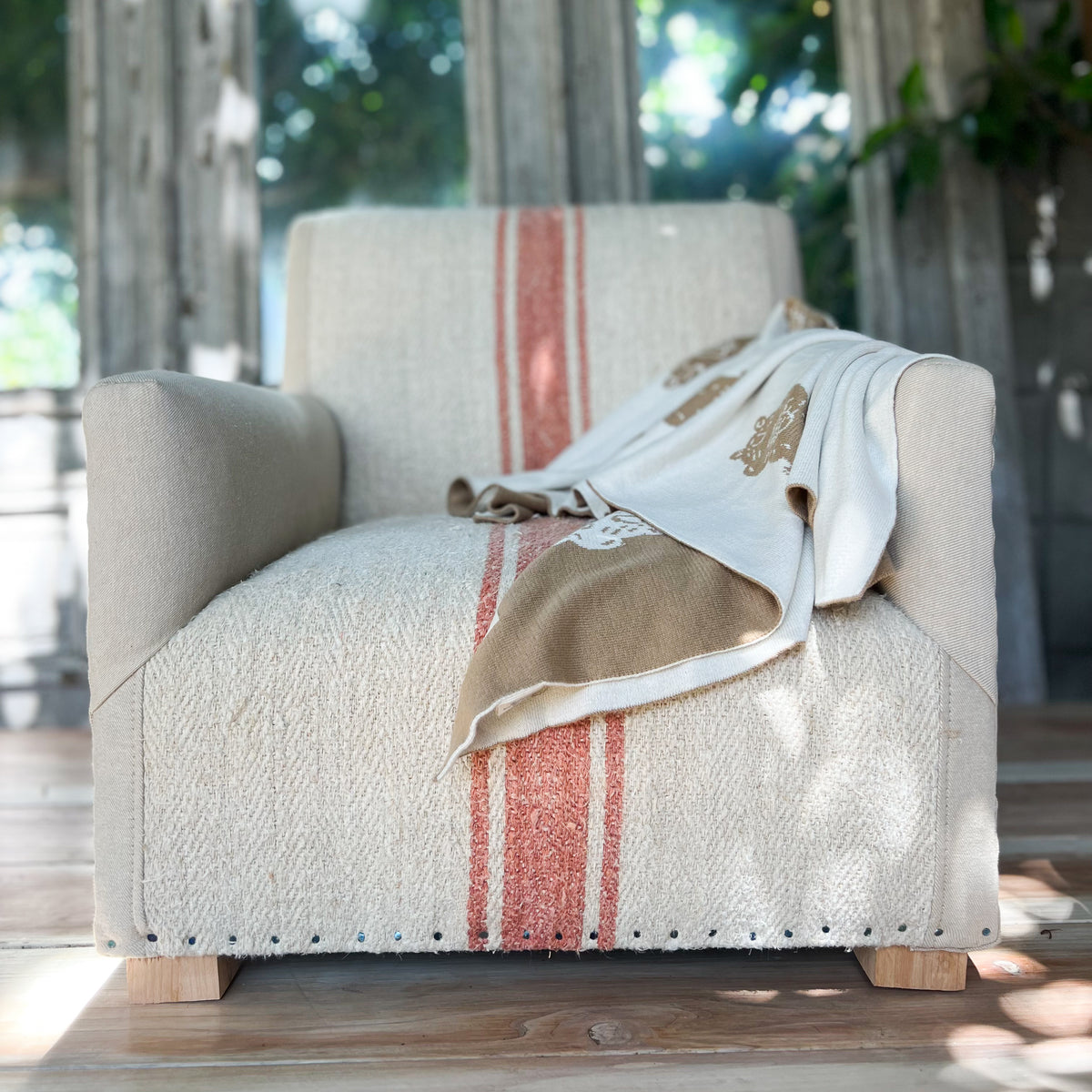 Kid's Feed Sack Chair – Tumbleweed & Dandelion LLC