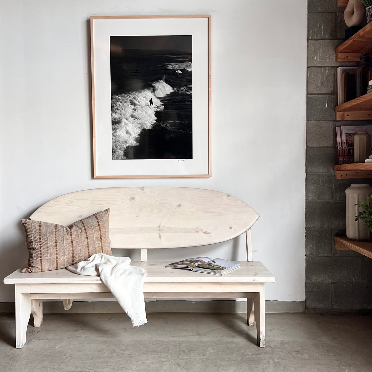Surfboard Bench – Tumbleweed & Dandelion LLC