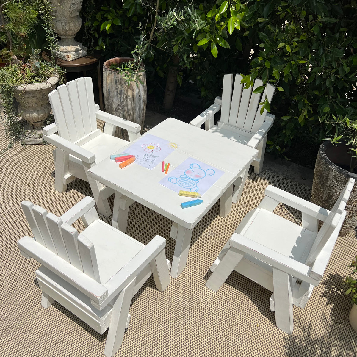 The Kid's Patio Set – Tumbleweed & Dandelion LLC