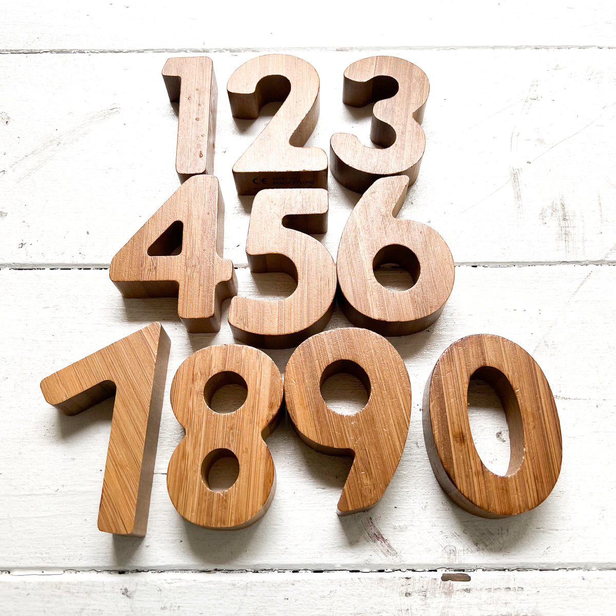 Bamboo Numbers – Tumbleweed & Dandelion LLC